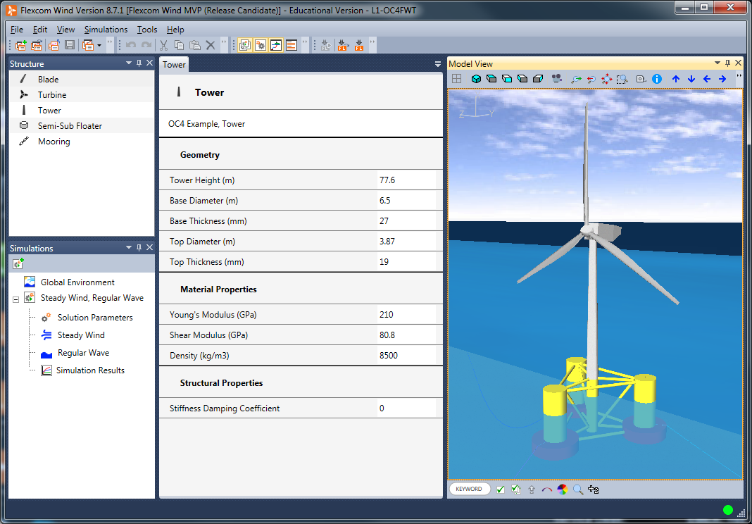 Flexcom User Interface Flexcom Wind